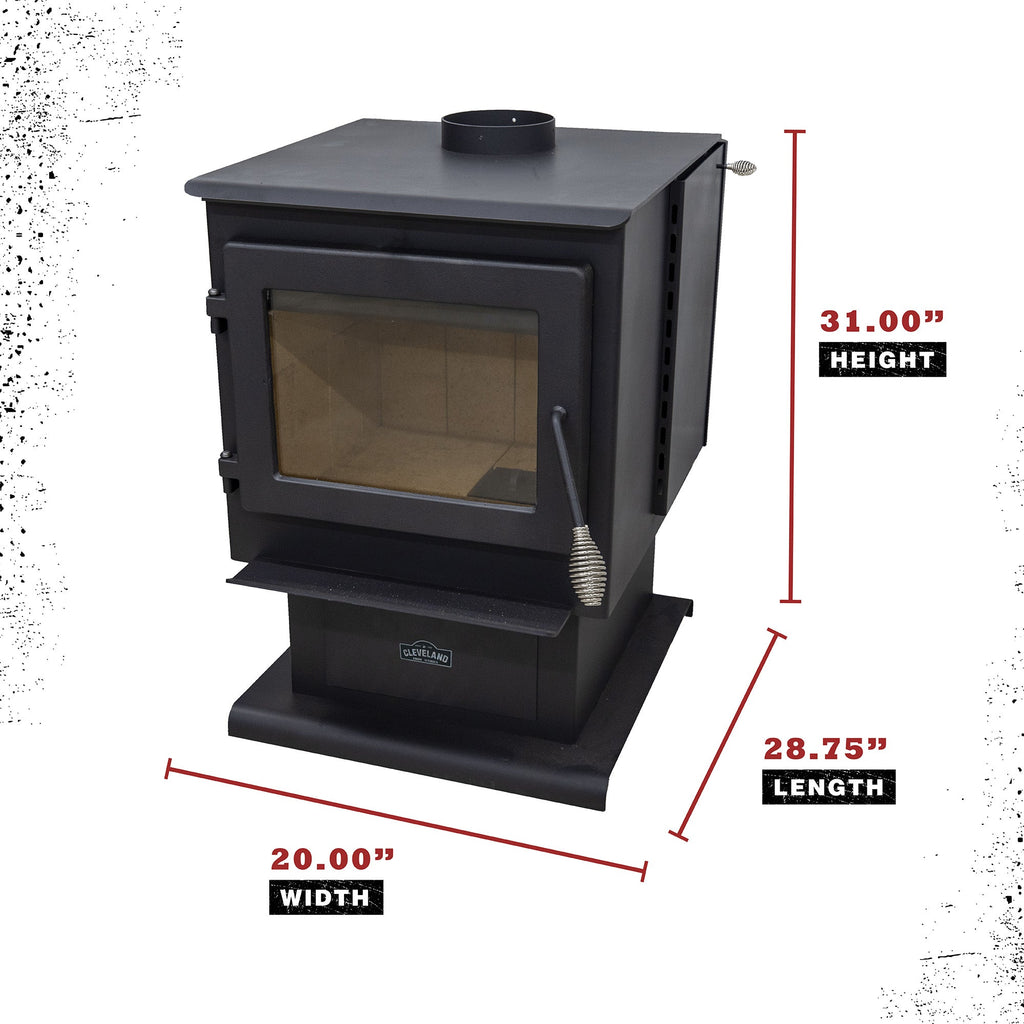 Ontario Small Wood Stove | cleveland-iron-works